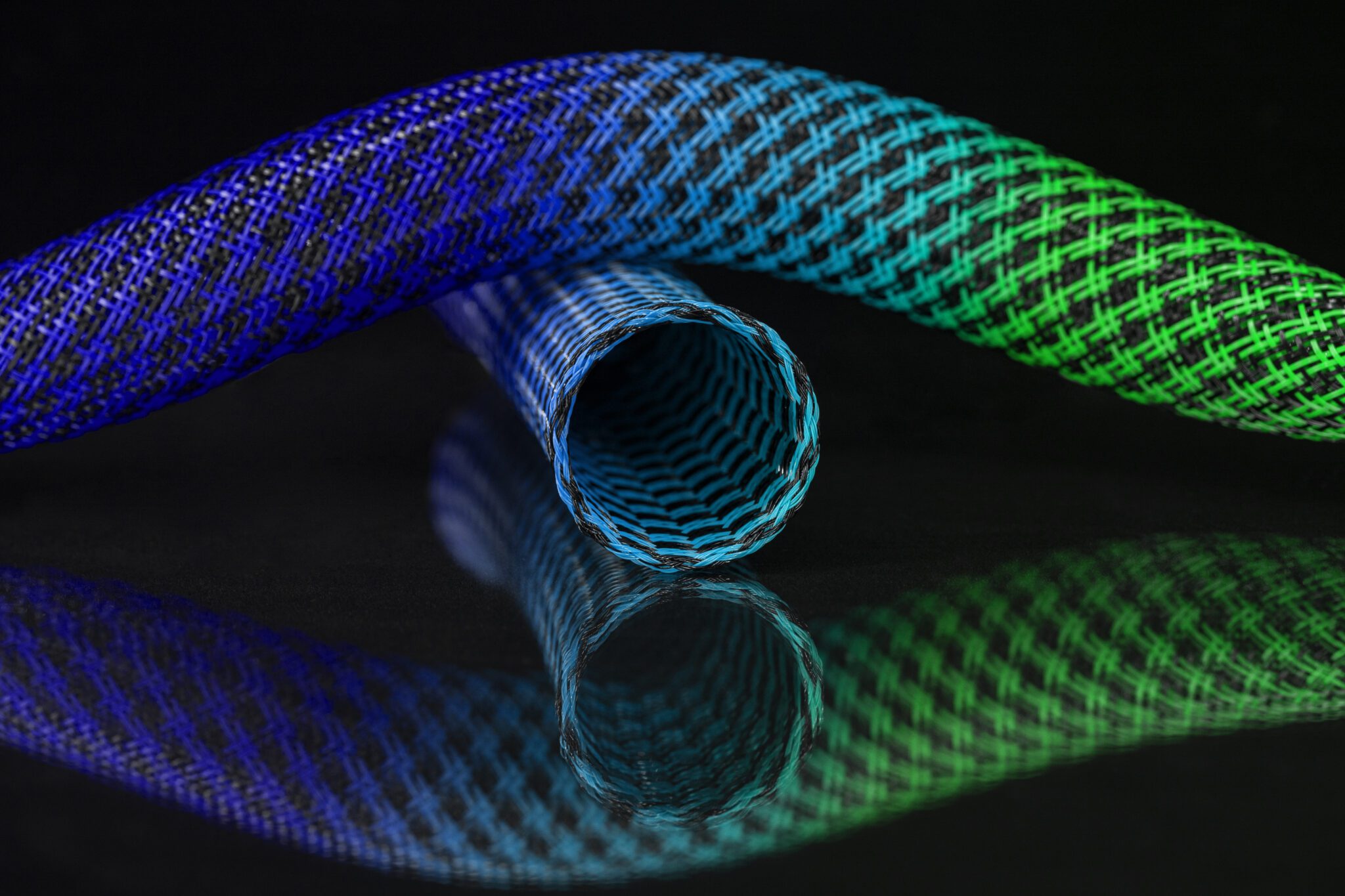 Expandable Braided Sleeving for Wire Protection